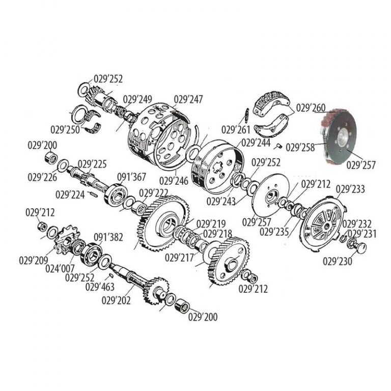 Keil Beta Motor 521 (4x4x25mm) A8117 | Cycle-Tech