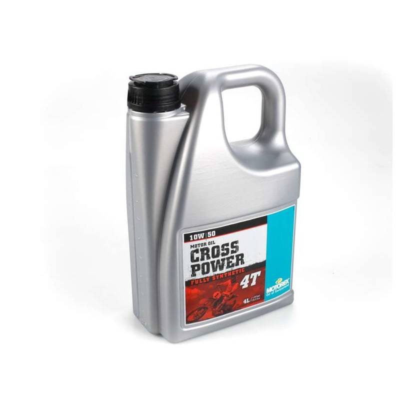 Motorenöl 4-Takt SAE 10W-50 Motorex CROSS POWER OFF ROAD fully synthetic 4 L | Cycle-Tech